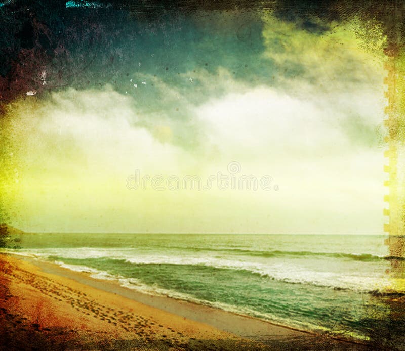 Beach style textures stock illustration. Illustration of leaf - 5327506