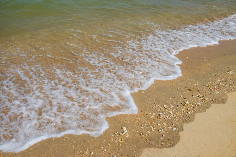 Sea and sand stock photo. Image of beautiful, drilling - 173094290