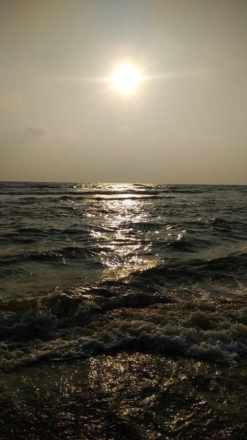 Beach Sun Rise stock photo. Image of earth, cloud, water - 210107832