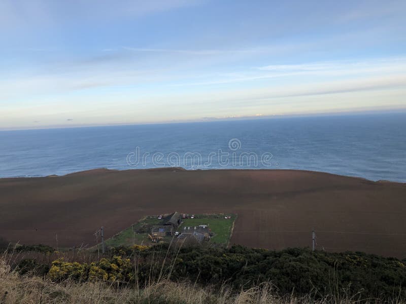 Beach stock image. Image of farm, shore, beach, house - 113891421