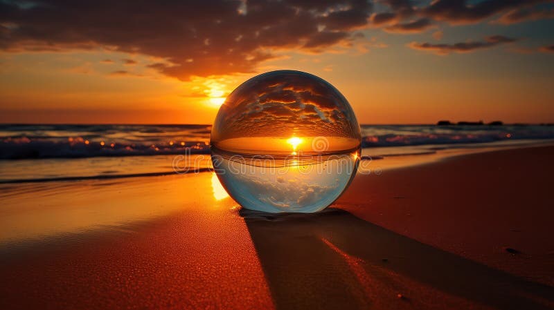 Beach sun transparent stock illustration. Illustration of calm - 317292471