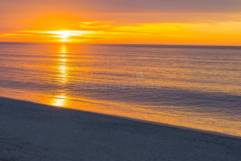 Beach Sunrise at Dawn stock image. Image of pacific - 106923863