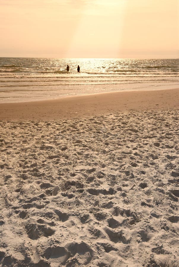 Beach sunset - Denmark stock image. Image of europe, happiness - 3268973