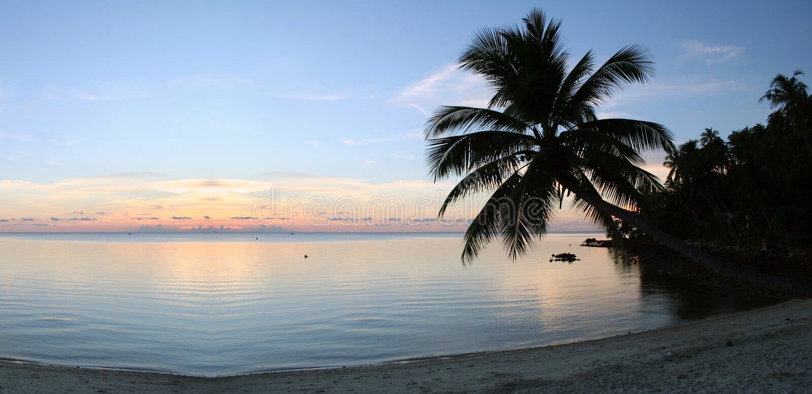Beach Sunset - Paradise stock photo. Image of relaxing - 428646