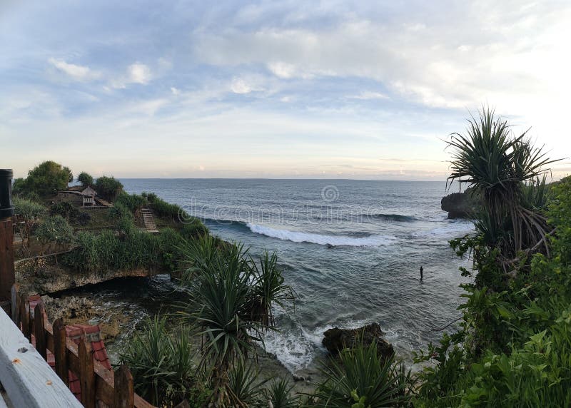 Beach Sunset Sea Advertising Osean Holiday Stock Image - Image of osean ...