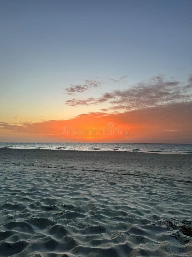 Beach at Sunset, Varadero, Cuba Stock Photo - Image of beach, varadero ...