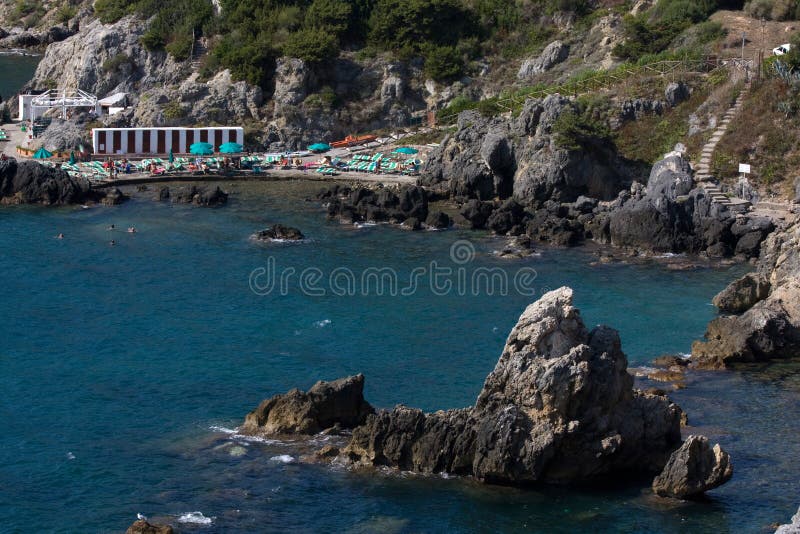 Punta Ala beach stock photo. Image of boat, punta, flowers - 16430954