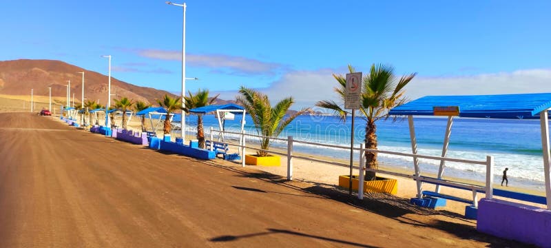 Beach Taltal Chile South America Stock Photo - Image of taltal, south ...