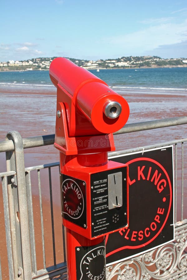 Beach telescope stock photo. Image of seascape, telescope - 11236344