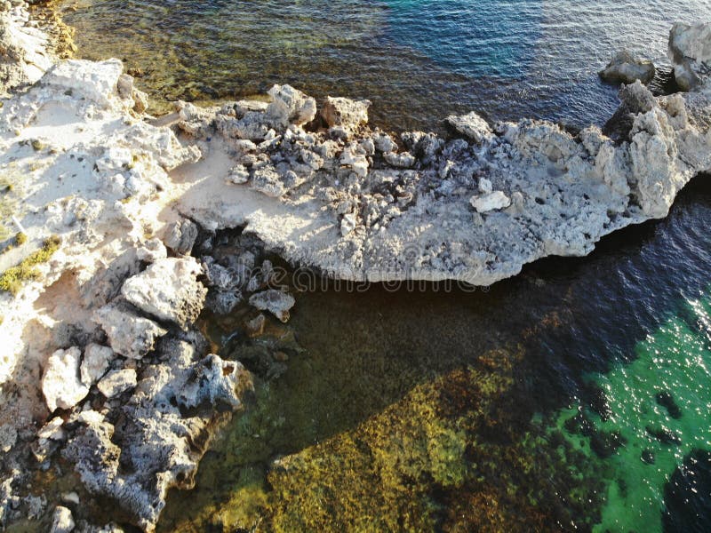 Beach Textures from the Air Stock Photo - Image of ocean, reef: 183593938