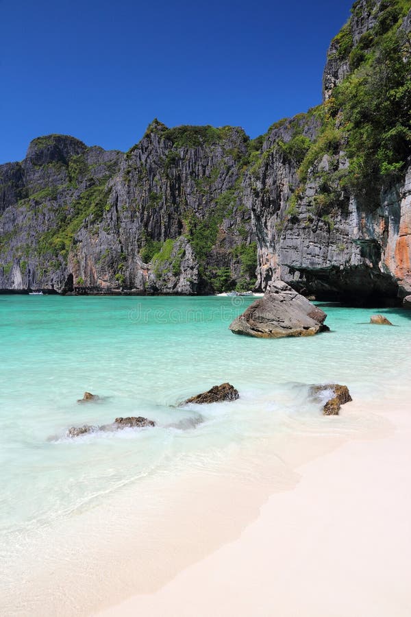 Maya Bay, Thailand stock image. Image of national, serenity - 103075093