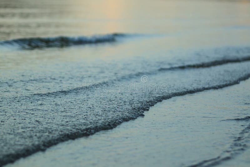 Beach stock image. Image of seaside, evening, beach, pattern - 40876981