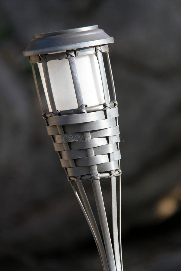 Beach torch stock photo. Image of kerosene, ocean, dark - 50404192