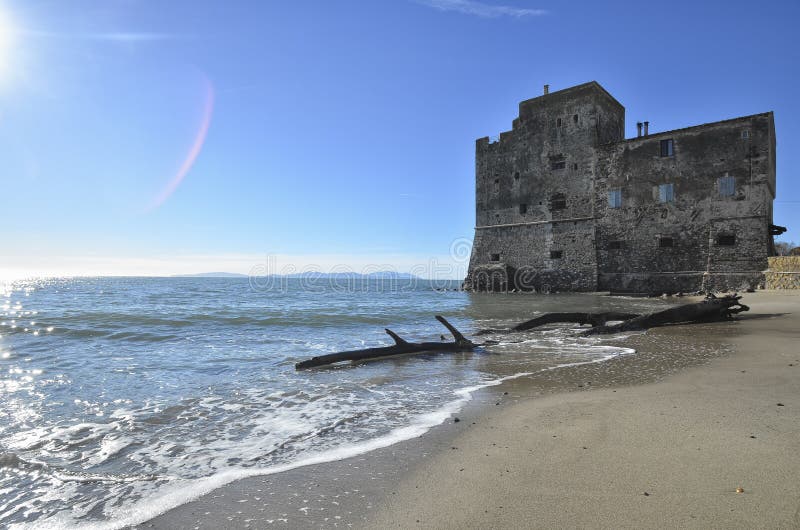 TORRE MOZZA, ITALY - MAY 27, 2017: Beautiful Tuscany Beach in Sp Stock ...