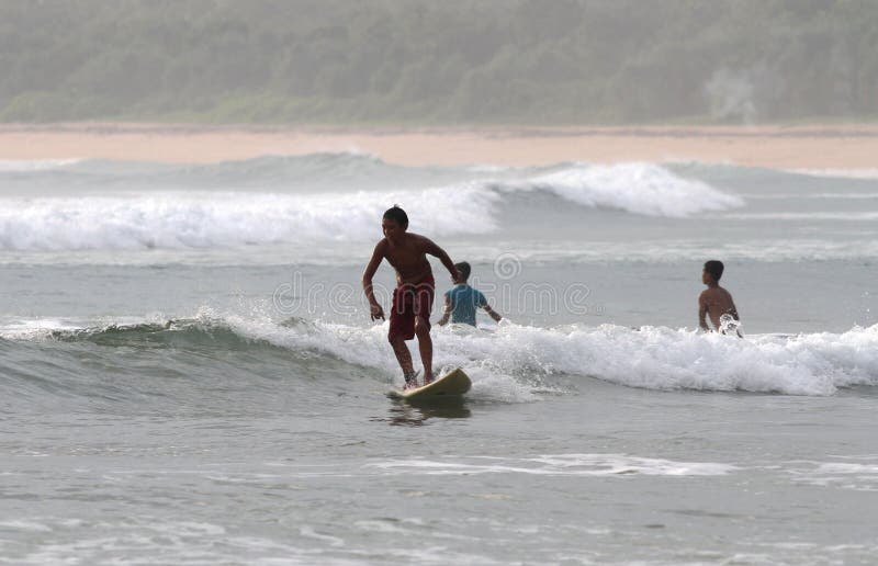 Beach editorial image. Image of east, java, tide, holiday - 64817945