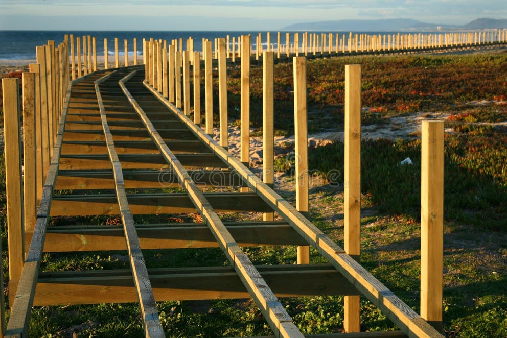Beach track stock photo. Image of outdoor, clouds, coastline - 7194824