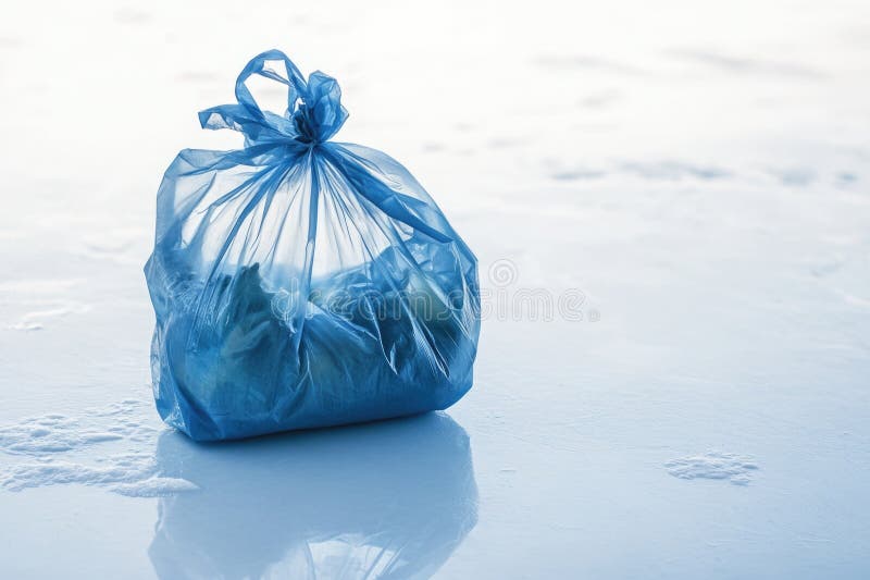 Beach Trash with Blue Objects Stock Image - Image of garbage, marine ...