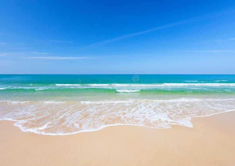 Beach and Tropical Sea. Koh Samui, Thailand Stock Image - Image of ...