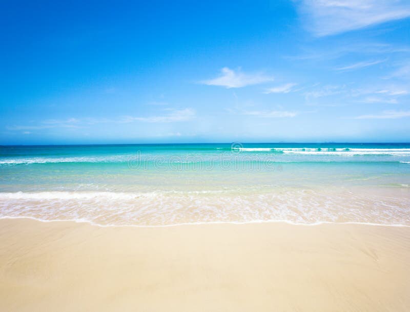 Beach and Tropical Sea. Koh Samui, Thailand Stock Image - Image of ...