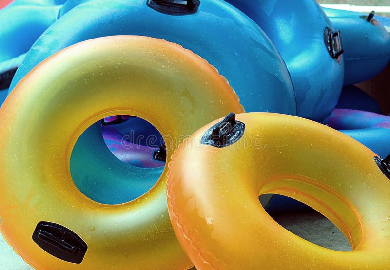 Beach Tubes stock image. Image of beach, playing, summer - 2960079