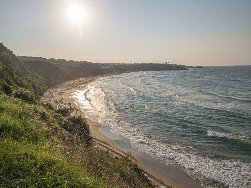 Beach on the Turkish Black Sea. Stock Photo - Image of entrance, fish ...