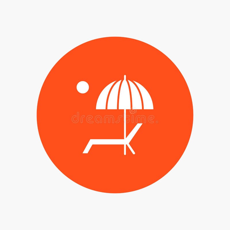 Beach, Umbrella, Bench, Enjoy, Summer Stock Vector - Illustration of ...