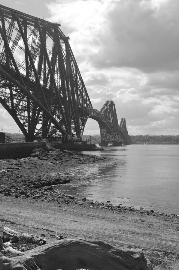 Beach Under Rail Bridge stock image. Image of bridge - 41564169