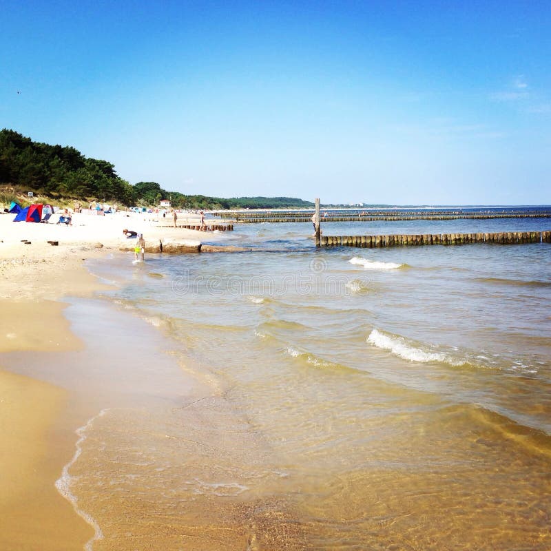 Beach editorial photography. Image of summer, usedom - 46563177