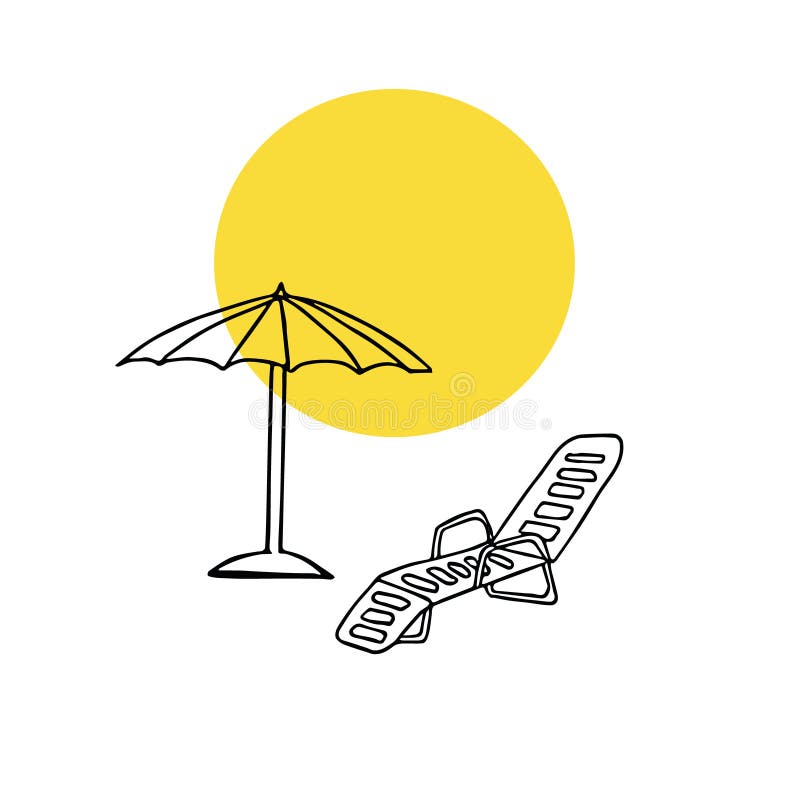 Sunbathing Draw Stock Illustrations – 119 Sunbathing Draw Stock ...