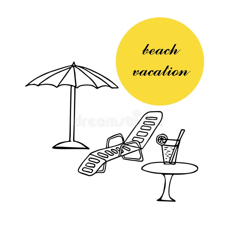 Sunbathing Draw Stock Illustrations – 119 Sunbathing Draw Stock ...