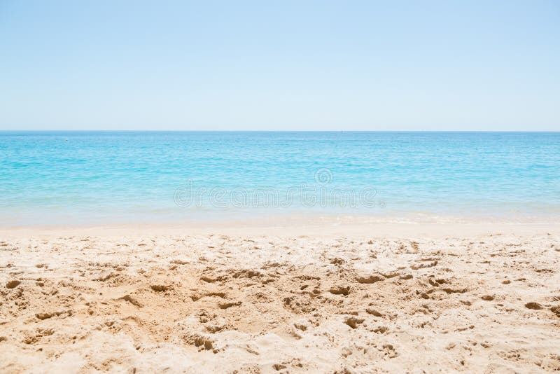 Beach Vacations, Empty Beach Stock Photo - Image of scenery, nature ...