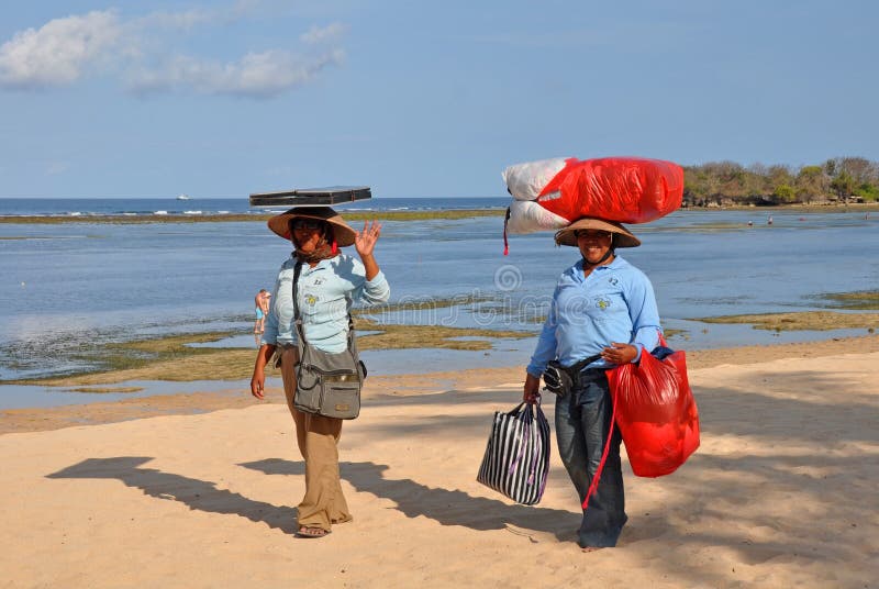 Beach vendors editorial image. Image of cloudless, costa - 21414630