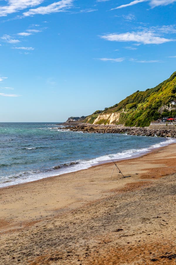 Ventnor Beach stock image. Image of geology, destinations - 135480407