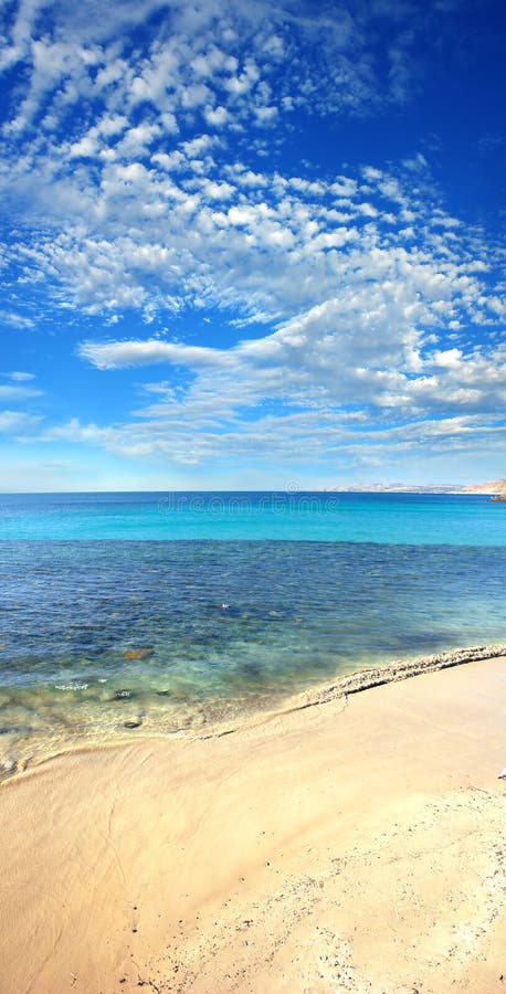Beach Vertical stock image. Image of tall, color, crystal - 2247507