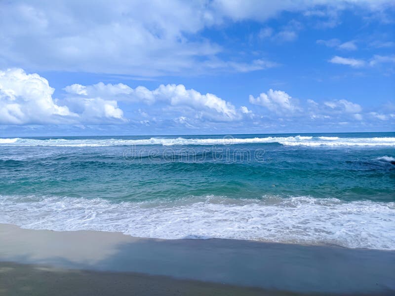 Beach view stock photo. Image of peace, idyllic, island - 293927254