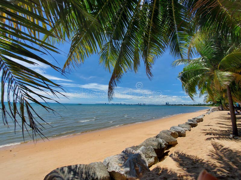 Beach View, Cool Breeze, Fresh Air Stock Photo - Image of nature ...