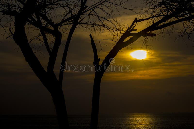 Beach View Summer Holiday Sunset Stock Photo - Image of wave, sunset ...