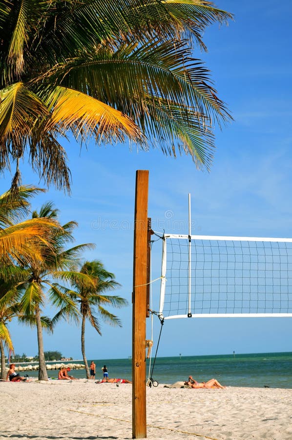 Beach Volleyball stock image. Image of summer, recreation - 25960479