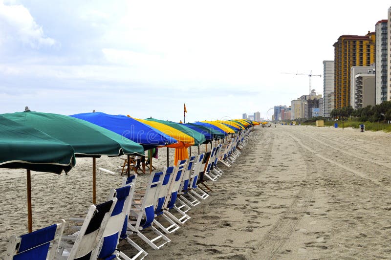 Beach waiting for visitors stock photo. Image of colorful - 42343716