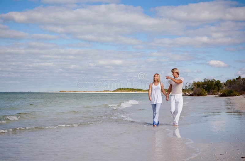 Beach walk with mom stock photo. Image of parent, parents - 2429482