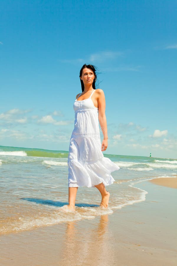 Beach walking stock image. Image of beautiful, enjoyment - 10988863
