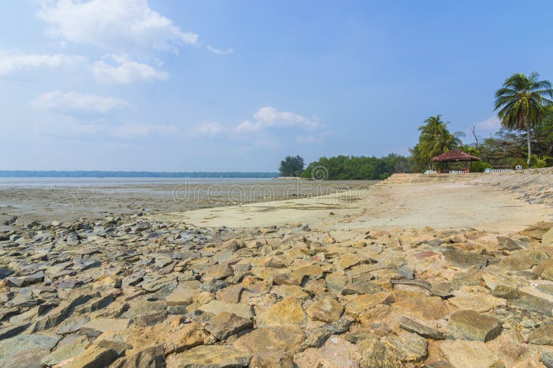 Beach wall stone stock photo. Image of hard, ocean, problem - 38453144