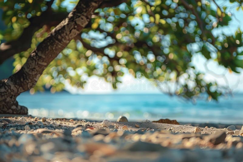 Beach Wallpaper Background, Focus Point To Foreground and Midground ...