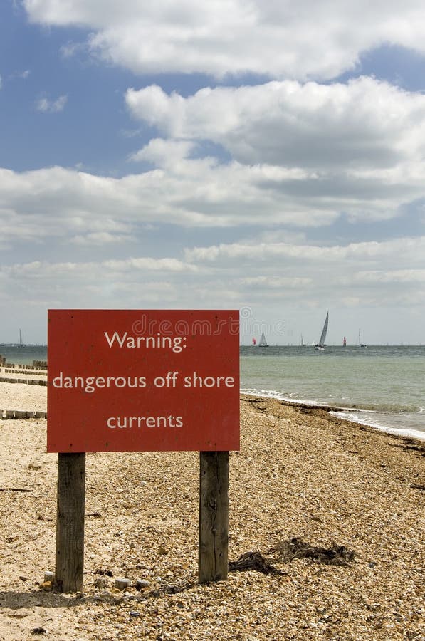 Warning, Danger Sinking Sand & Mud Sign Stock Photo - Image of ...