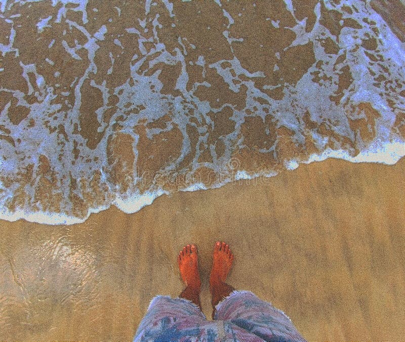 Beach Wave To Close More Than You so Far To Get it Stock Image - Image ...