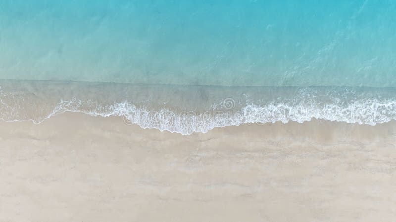 Beach Wave Water in the Tropical Summer Beach with Sandy Beach Stock ...