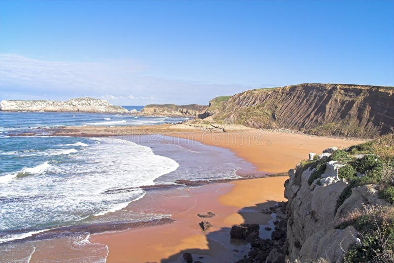 Costa Calida Beach in Spain Stock Image - Image of costa, sandy: 34476899