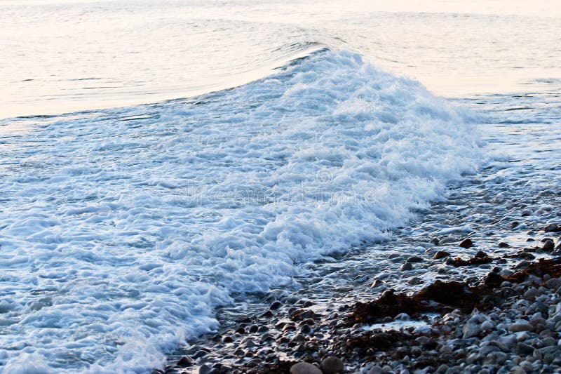Beach waves stock photo. Image of landscape, background - 66981884