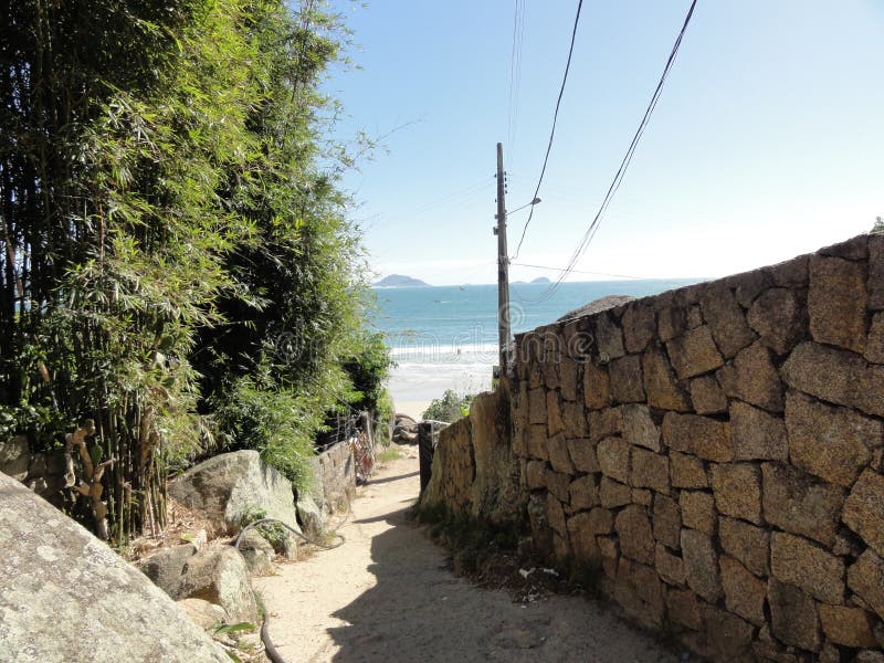 Beach stock image. Image of beach, wall, nature, ocean - 106981161