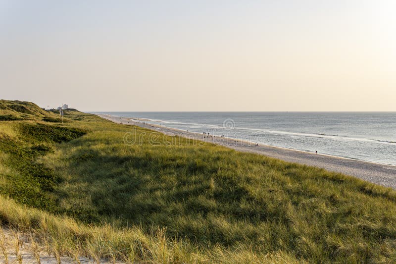 Beach at Wenningstedt on the Island Sylt Stock Image - Image of sylt ...